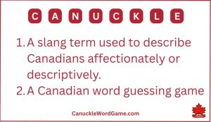 Canuckle Meaning: Canadian Word Game & Slang Explained